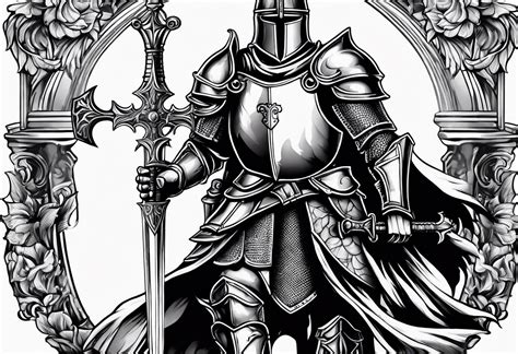 Crusader Tattoo Ideas Tattoosai
