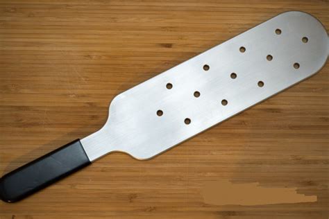 Traditional Design Solid Aluminum Frat Paddle Spanking Impact Device