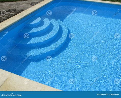 Swimming Pool With Steps Stock Image Image Of Resort 49977101