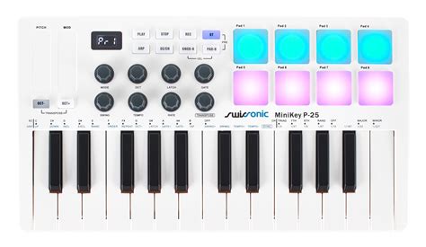 Test Swissonic MiniKey P 25 MIDI Keyboard AMAZONA De