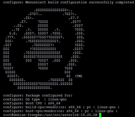 Installing FreePBX 16 On Debian 12 With Asterisk 18 HOTKEY404