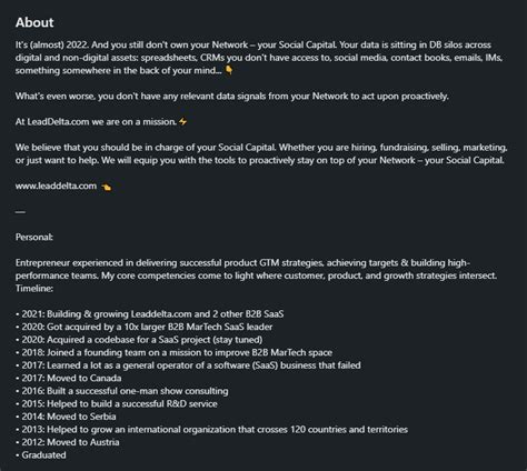 Best LinkedIn Summary Examples Tips To Stand Out