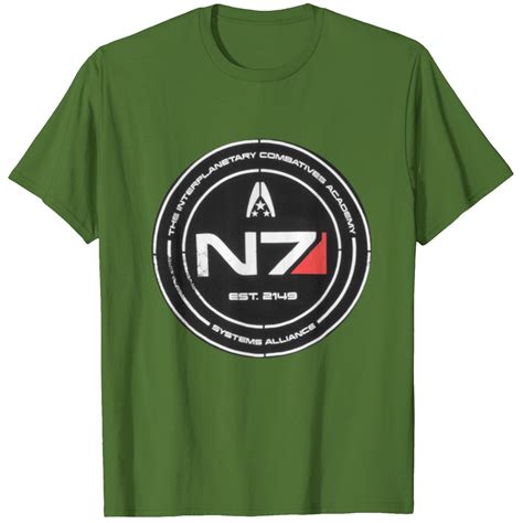 N7 Mass Effect Commander Shepherd T Shirt