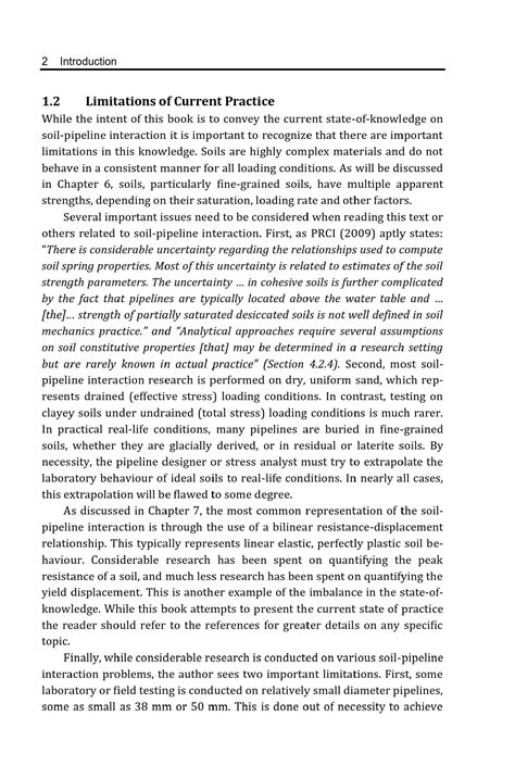 Soil Mechanics For Pipeline Stress Analysis Nd Edition Welcome To Naviq Consulting Inc