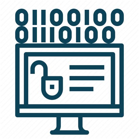 Decrypt Safety Security Unlock Icon