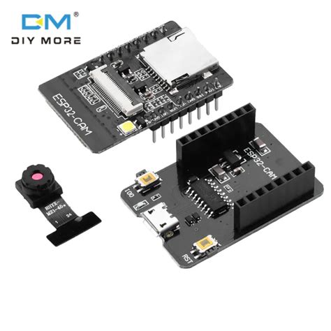 โมดูล Esp32 S 20mp บอร์ดพัฒนาบลูทูธ Wi Fi Ov2640โมดูลกล้องในประเทศ Esp32 Cam ทำเอง Th