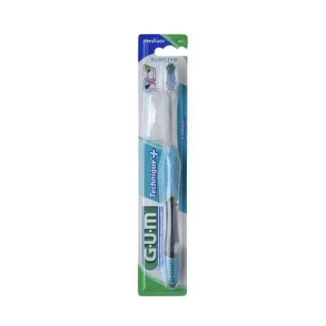 Gum Cepillo Dental Adulto 493 Technique Plus Compacto Medio