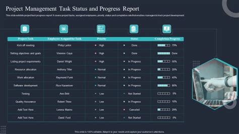 Task And Progress Powerpoint Templates Slides And Graphics