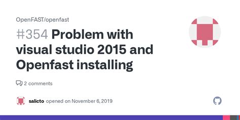 Problem With Visual Studio And Openfast Installing Issue Openfast Openfast Github