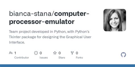 github bianca stana computer processor emulator team project