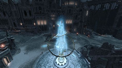 Tried Decorating The Aetheryte For Christmas With Myself Rffxiv