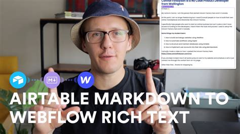 How To Add User Generated Rich Text To Your Webflow Cms Without The Editor