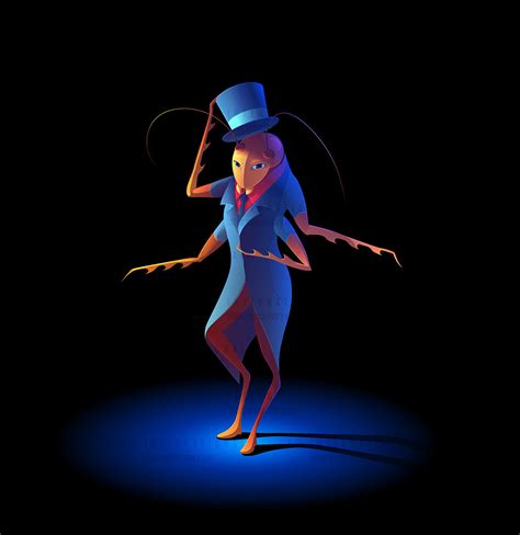 Cockroach Character Design In Vector Illustration On Behance
