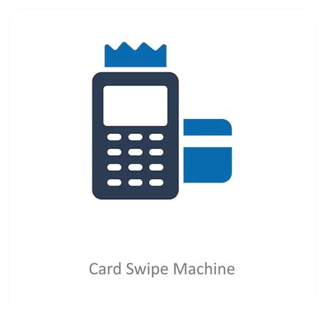 Premium Vector Card Swipe Machine