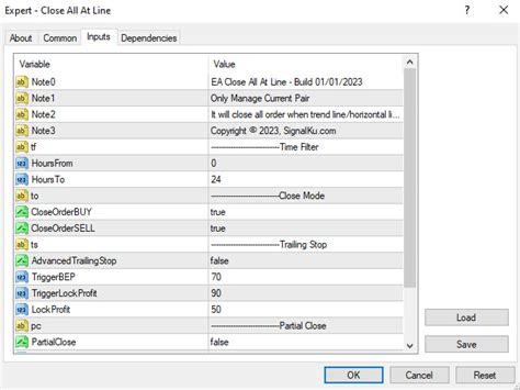 Close All At Trendline And Horizontal Line 购买 交易工具 用于 Metatrader 4