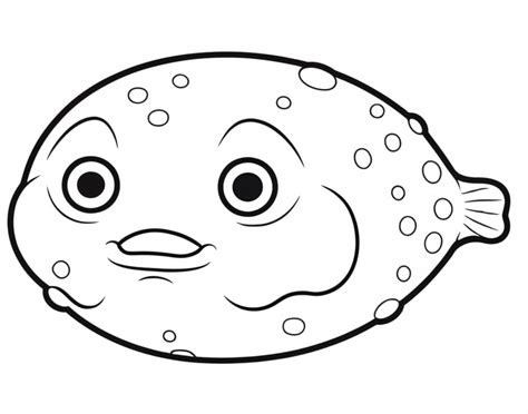 A Blobfish Coloring Page Download Print Or Color Online For Free