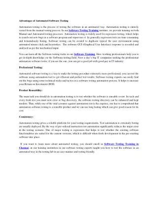 PPT Software Testing Training Institute PowerPoint Presentation Free Download ID 12910098