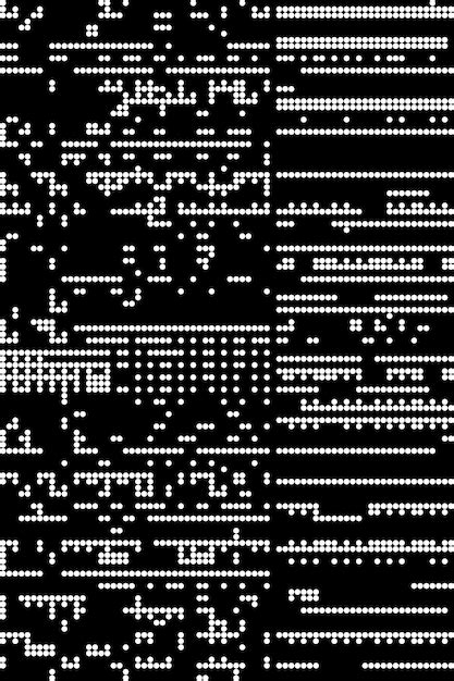 Premium Photo Binary Aesthetics And Captivating Digital Artistry