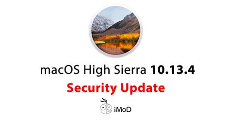 Apple ปลอยอปเดต macOS High Sierra 10 13 4 Security Update เนน