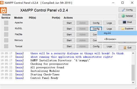Xampp的安装及使用教程 Misteryang 博客园