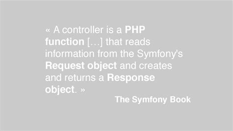 Create Symfony Apps As Quickly As With Laravel Keep Your Code