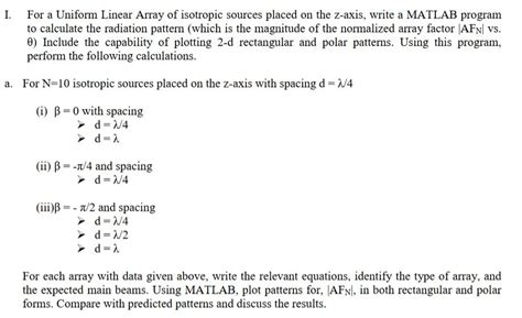I For A Uniform Linear Array Of Isotropic Sources