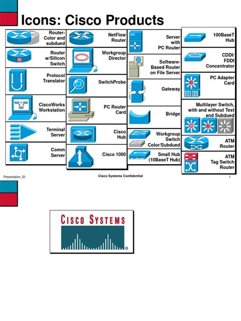 Cisco Icons Ppt Router Computing Network Switch