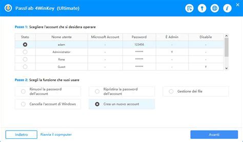 Passfab 4winkey Guida Rimuovere O Reimpostare La Password Di Accesso Su Windows Os