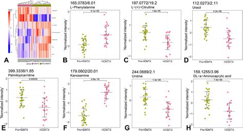 Metabolomic Responses To High Dose Methotrexate Hdmtx Therapy In Download Scientific Diagram