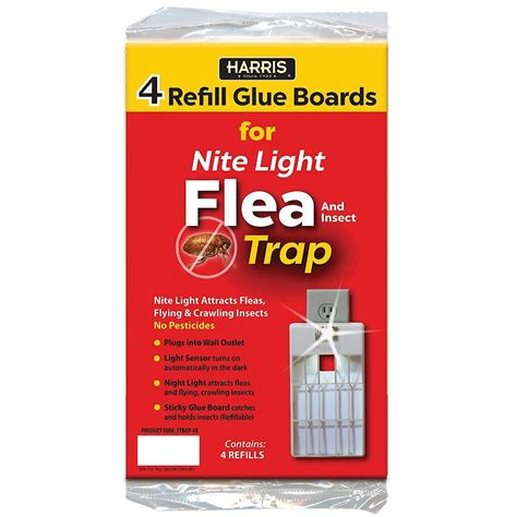 Questions And Answers About Harris Nite Light Flea And Insect Trap Glue Board Refills 4 Count