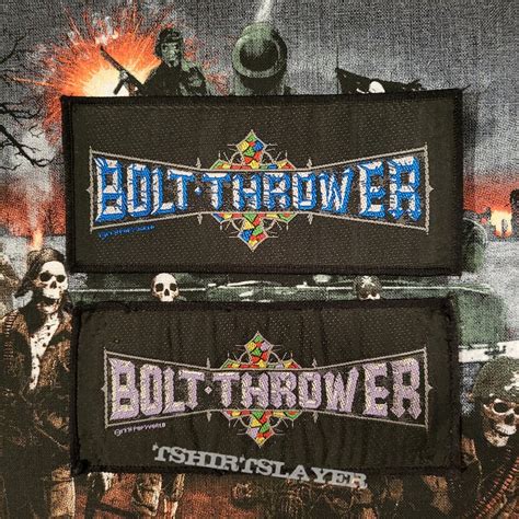 Bolt Thrower Patch Theslayers Slayers Tshirtslayer