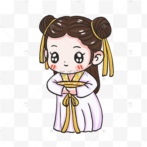 古风汉服q版图片 古风汉服q版图片素材免费下载 千库网