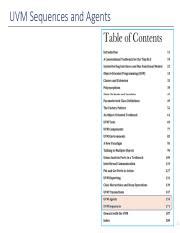 17 UVM Sequences And UVM Agents Pdf UVM Sequences And Agents 1 UVM Sequences Separate Out