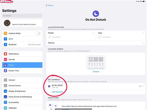 Do Not Disturb Not Sticking To Schedule Ive Looked Through The