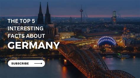 germany the top 5 interesting facts youtube