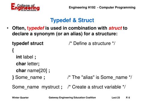 Ppt Understanding Structs And Enumerations In C And C Powerpoint