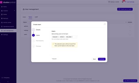 Enforcing Role Based Access Controls With Clustercontrol Severalnines