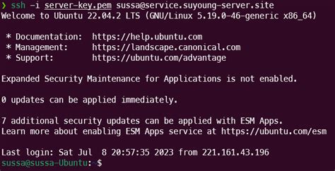 [ubuntu] 우분투 ssh pem 원격 접속 및 보안 설정