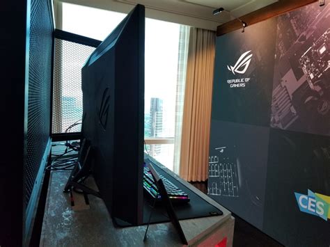 Asus Big New Rog Strix Xg Gaming Screens Sport Amds Freesync Hdr Tom S Hardware