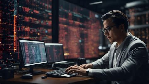 Premium Photo Data Science And Big Data Technology Analyzing And Visualizing Complex Data Set