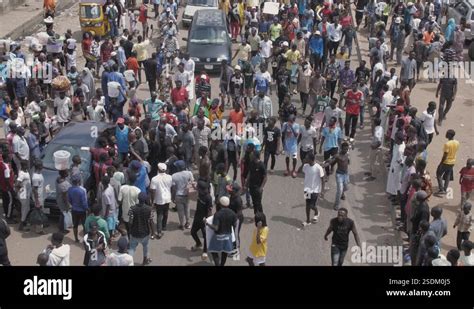 Nigerians Protest Against Police Brutality And Dissolution Of Sars In