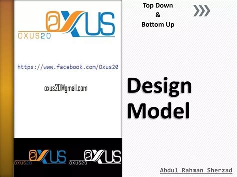 Top Down And Bottom Up Design Model Pdf