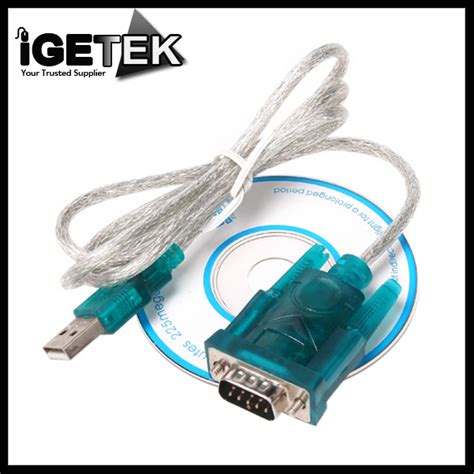 Купить Usb на Rs232 Db9 серийный 9pin кабель адаптера для компьютера Pc КПК Gps падение