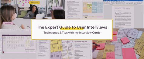 My Expert Guide To User Interviews Techniques And Tips With My Interview Cards By Stéphanie Walter