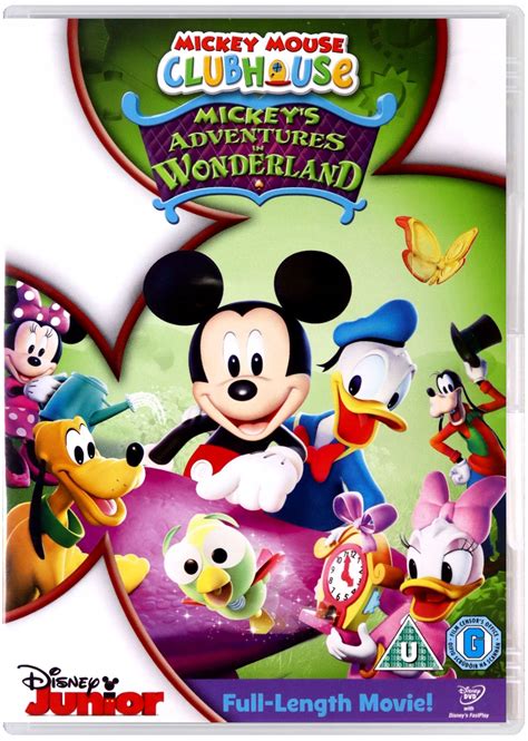 Mickey Mouse Clubhouse Mickeys Adventures In Wonerland Płyta Dvd