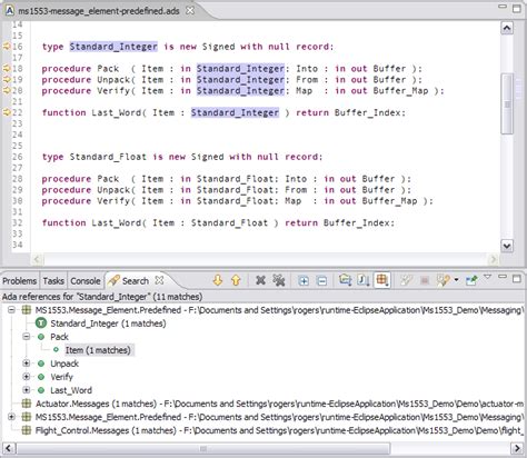 5 Browsing And Navigation — Gnatbench For Eclipse Users Guide 260