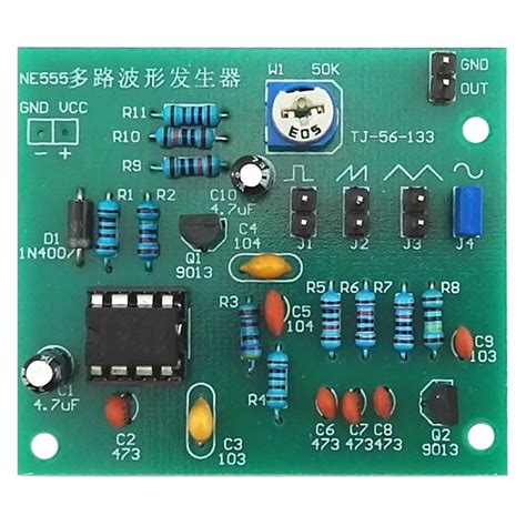 Ne555 Pulse Generator Module Sinetrianglesquare Wave Generator Multi