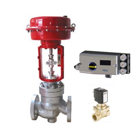 Spirax Sarco Pneumatic Control Valve Positioner Sp7 10 Sp7 11 Ip65 Protection With Actuator Pn9233e