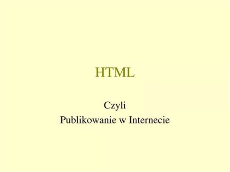 PPT HTML PowerPoint Presentation Free Download ID 4982422