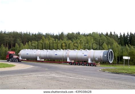 Truck Transporting Oversized Cargo Stock Photo Shutterstock
